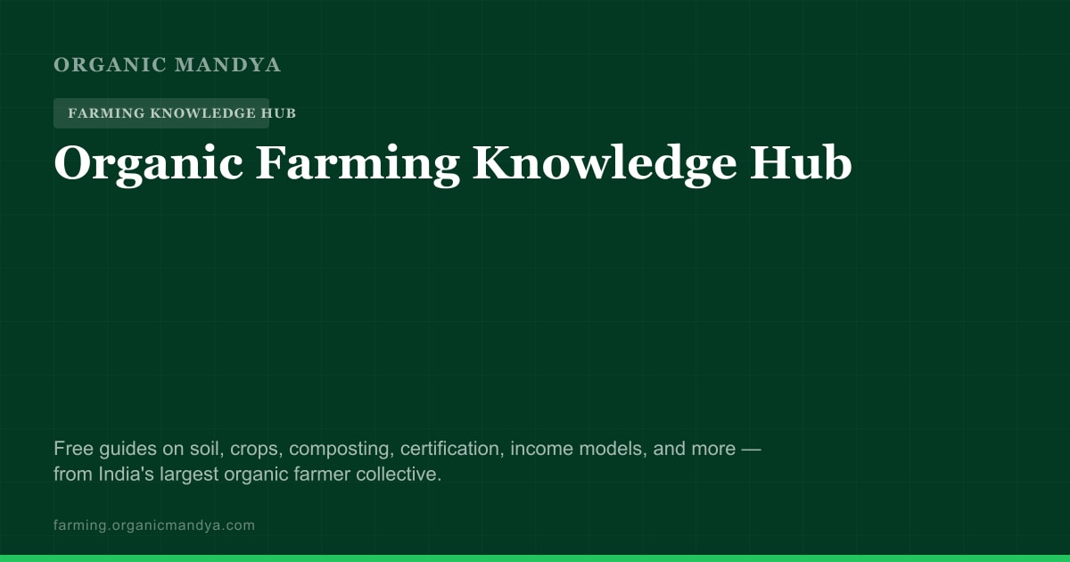 Organic Farming Guides — Learn Hub | Organic Mandya